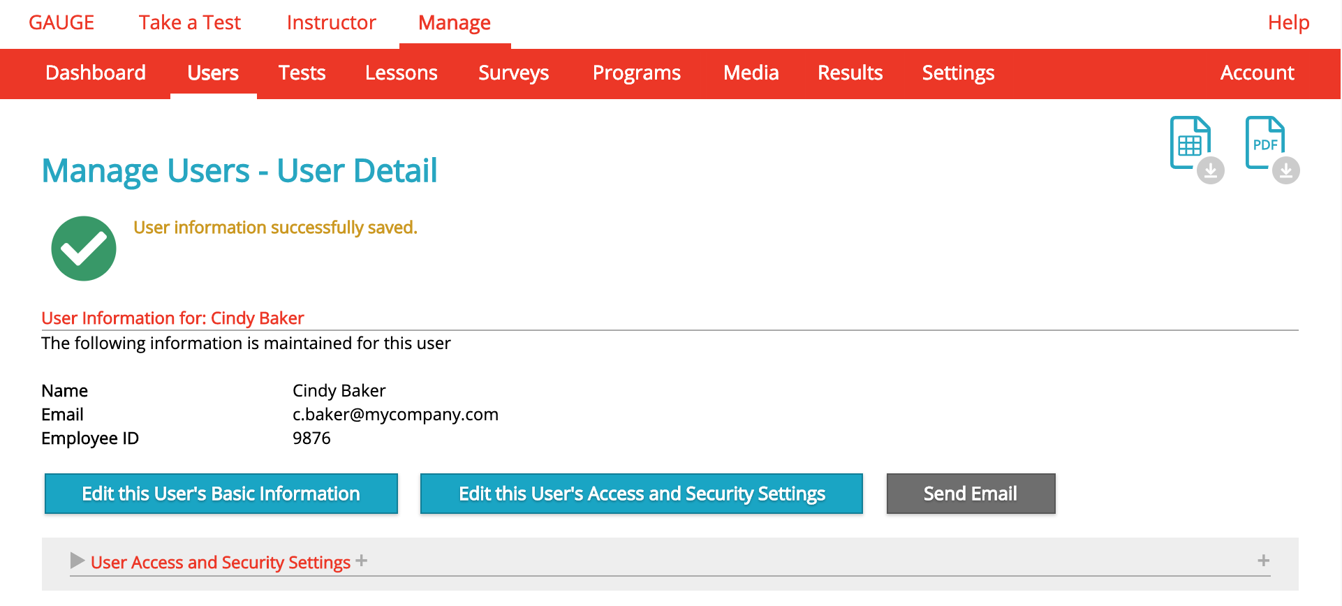 How do I delete a user?