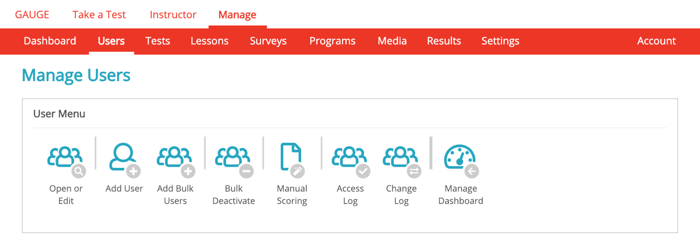 Users and User Groups